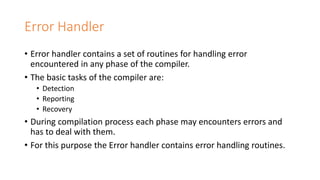 Compiler lecture 04 | PPTX