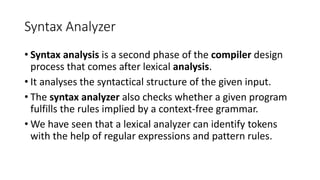 Compiler lecture 06 | PPTX