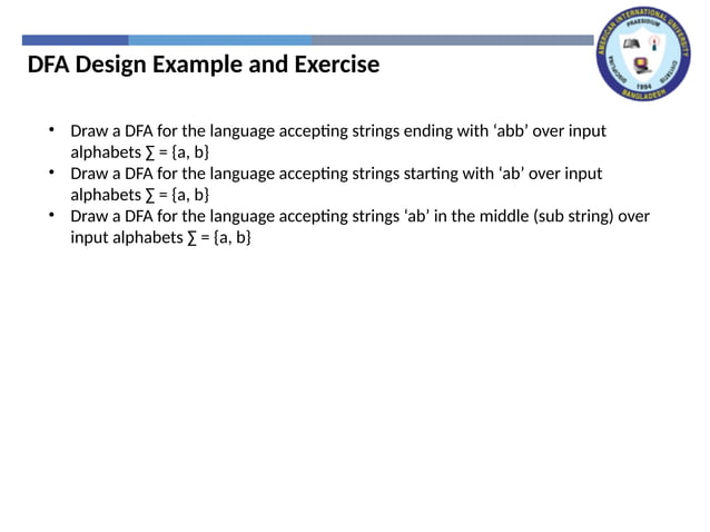 NFA to DFA Conversion Using Subset Construction Method | PPTX
