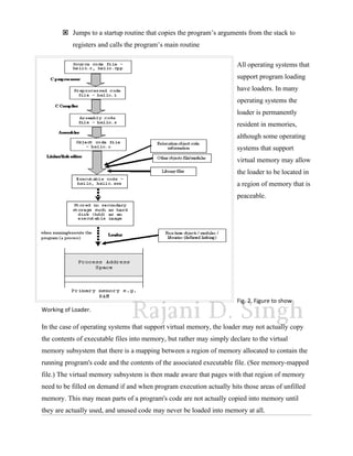 Compiler Linker Loader Doc