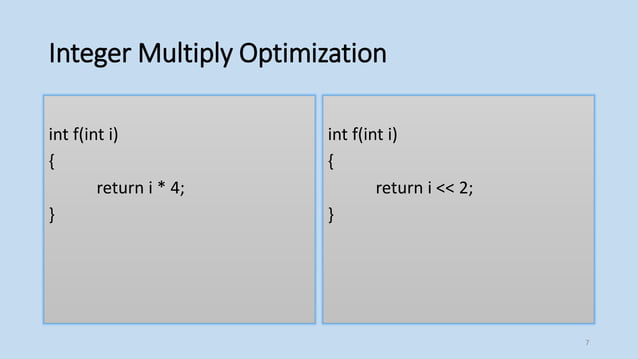 Compiler Optimization Presentation | PPTX