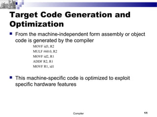 Phases of compiler | PPT