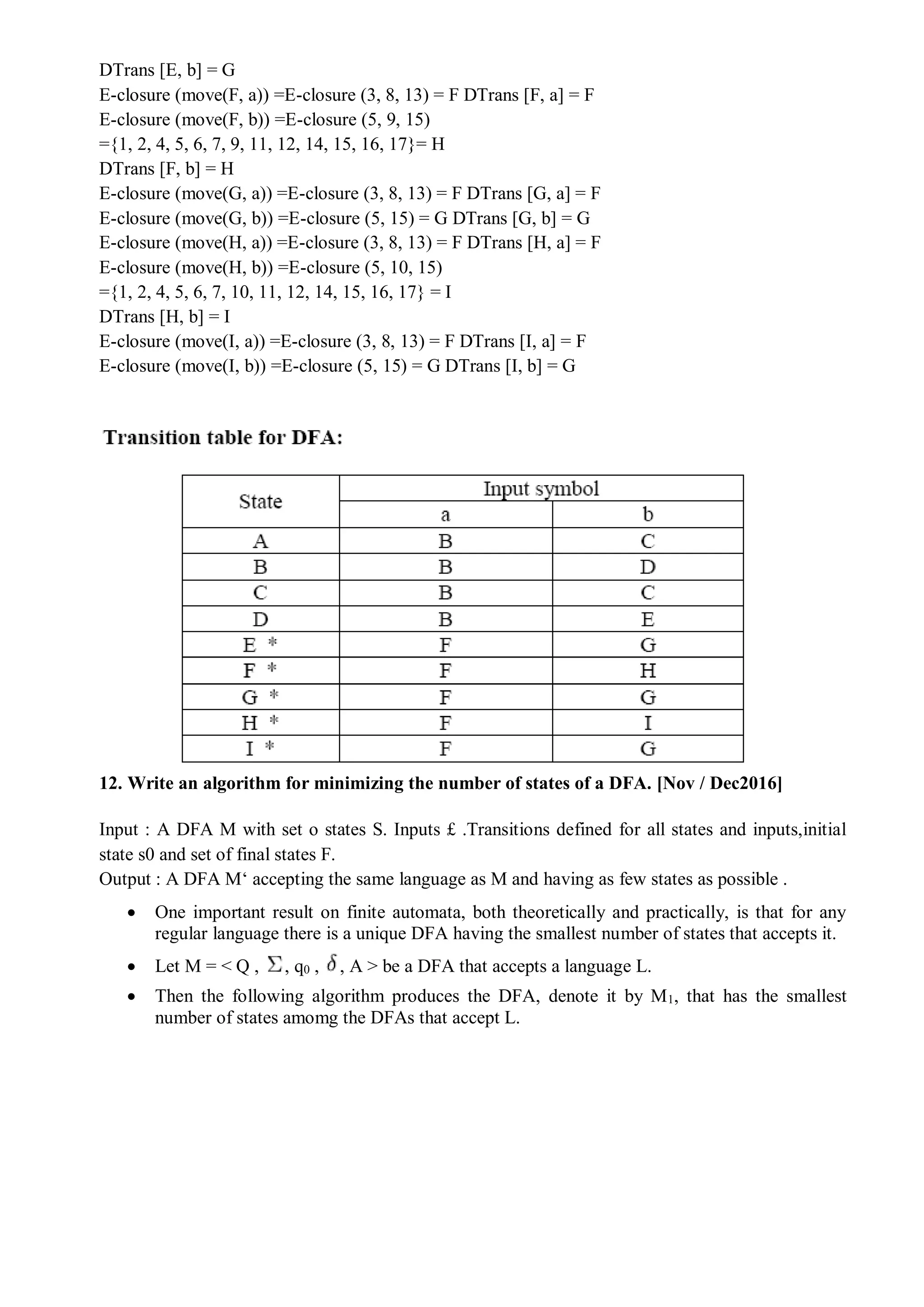 Compiler question bank | PDF | Programming Languages | Computing