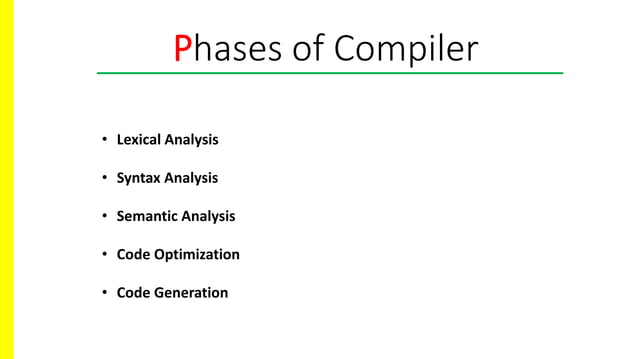 Compilers in computer programming | PPT