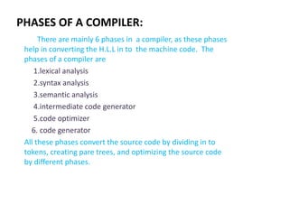 Compiler type | PDF