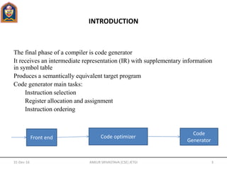Compiler unit 5 | PDF | Programming Languages | Computing