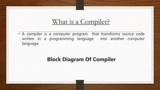 Compiler vs interpreter | PPTX