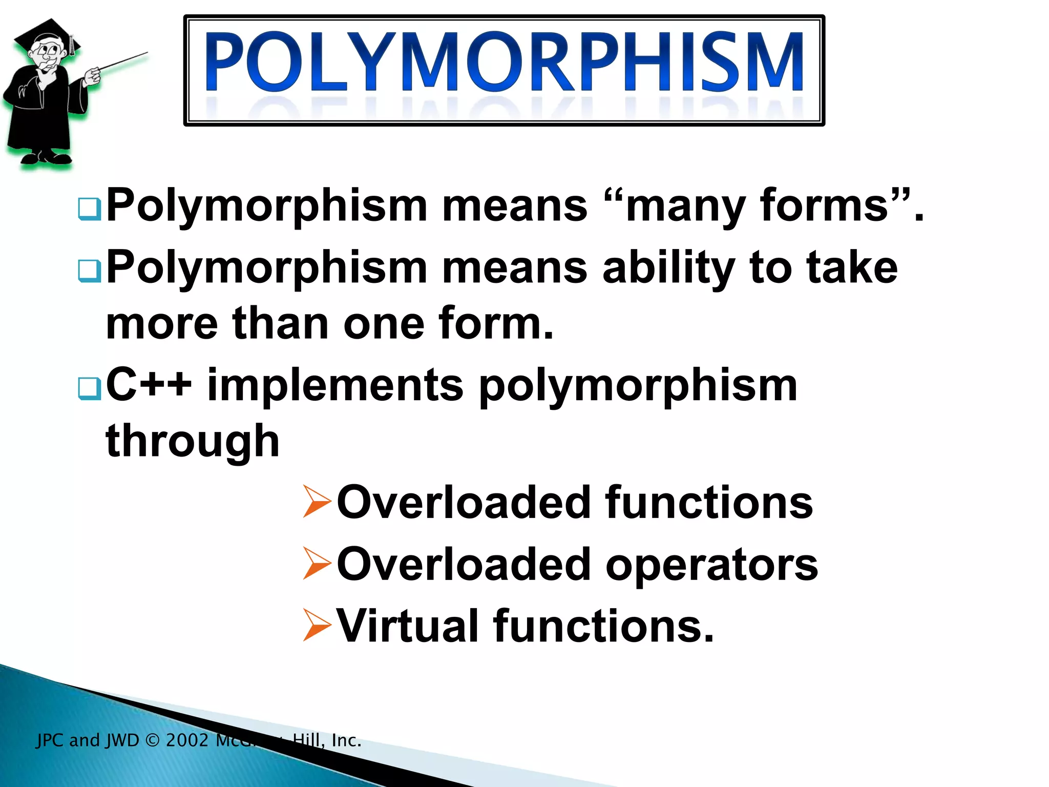 Compile time polymorphism | PPT Compile time polymorphism | PPT