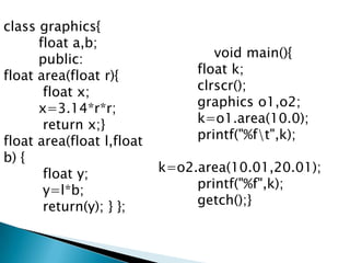 Compile time polymorphism | PPTX