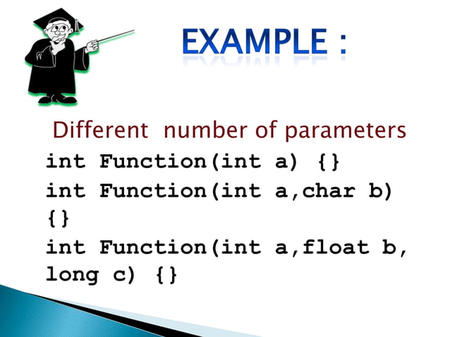 Compile time polymorphism | PPT