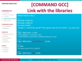 Compiling Under Linux | PPT