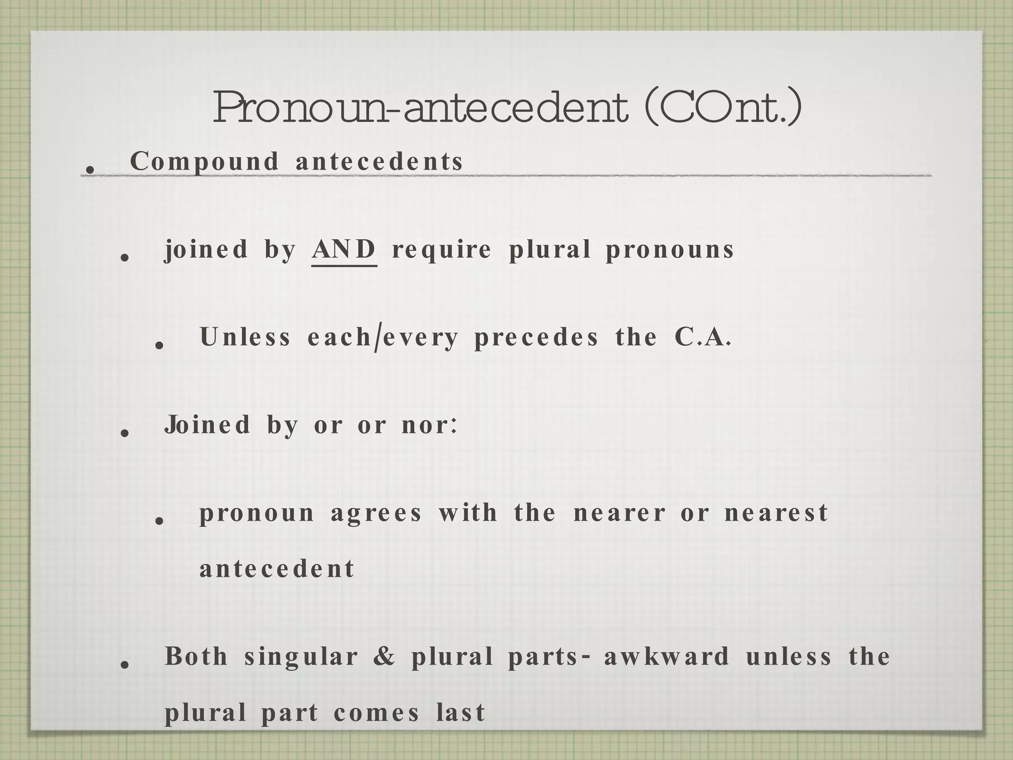 Comp I Section 33 Ppt | PPT