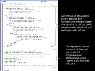 Visual Basic, modulo e sottoprocedure | PPT | Computing | Technology & Computing