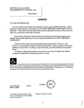 Complaint.first amended | PDF