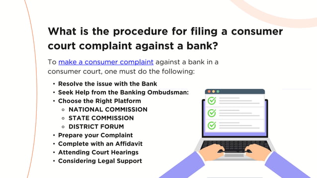 How To Complaint Against Bank in Consumer Court | PPT
