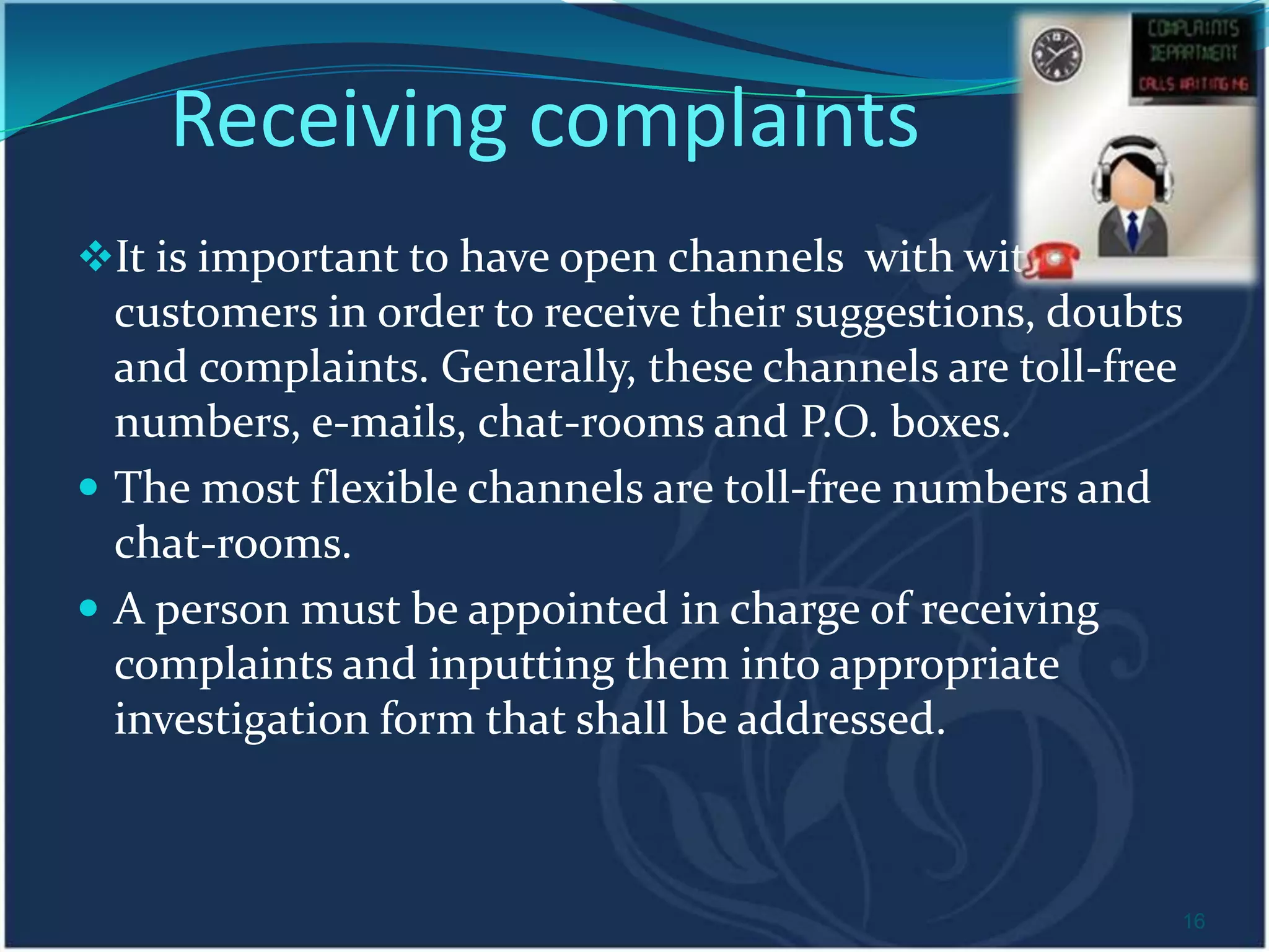 Complaint and recall handling | PPTX