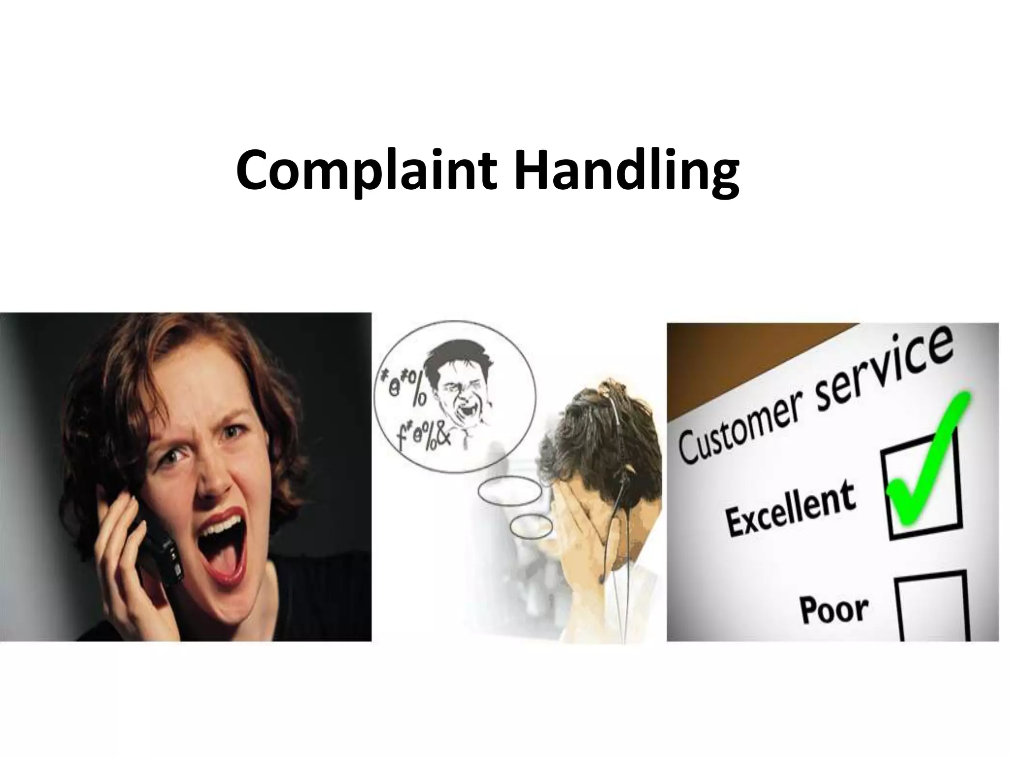 Complaint handling | PPTX