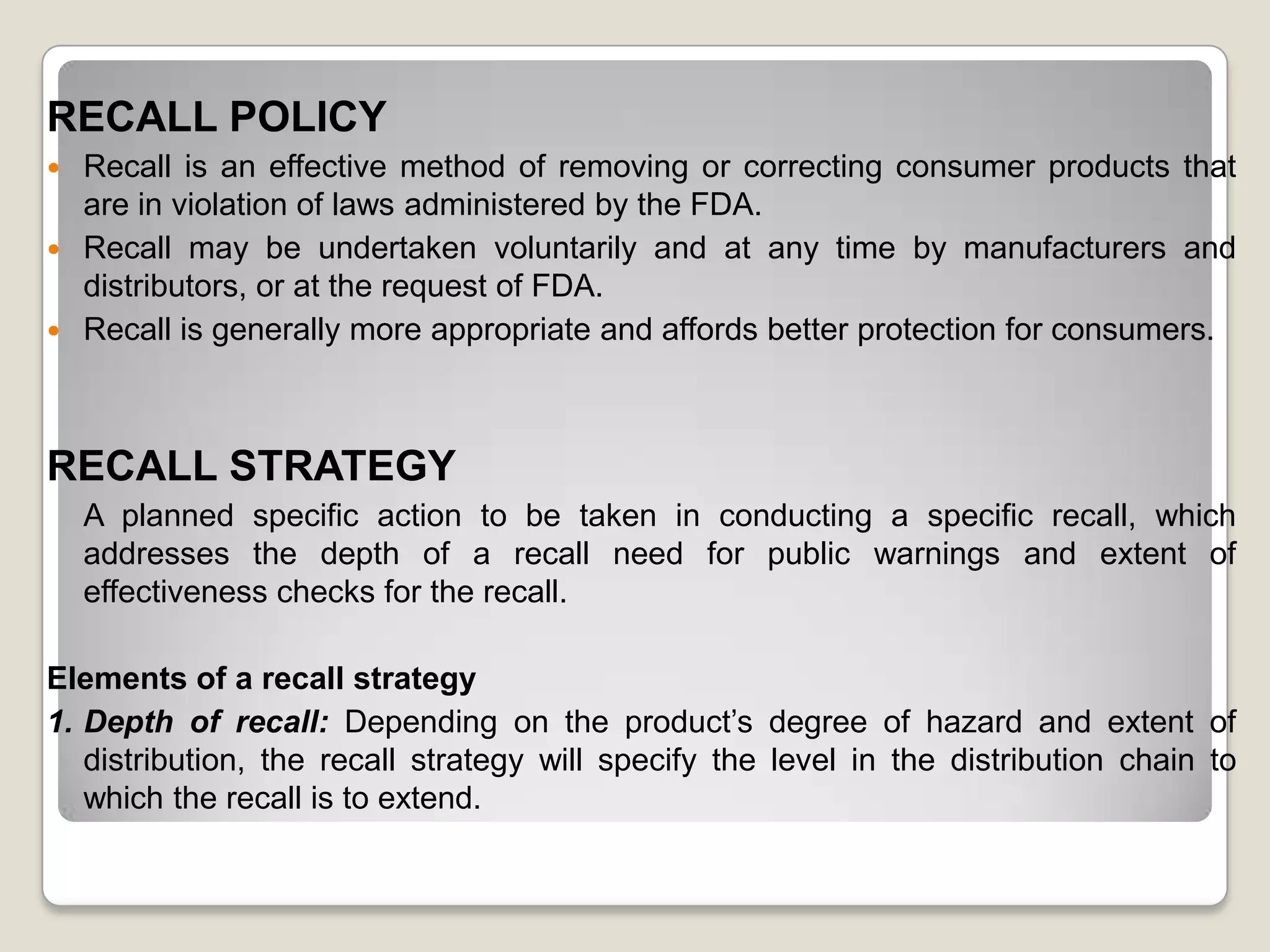 Complaint handling in pharmaceutical companies,product recall,retention ...