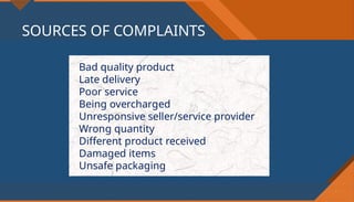 complaint letter copy.dhskaososoisospptx | PPT