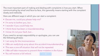 Complaint Letters .pptx complaint letter | PPTX