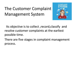 Complaint management service recovery | PPT