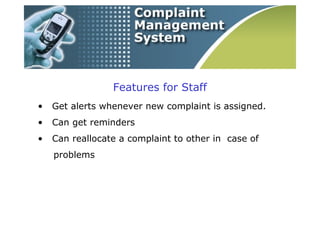 Complaint management system | PPT