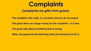 Complaints | PPT