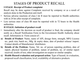 COMPLAINTS on quality of pharmaceutical products | PPTX