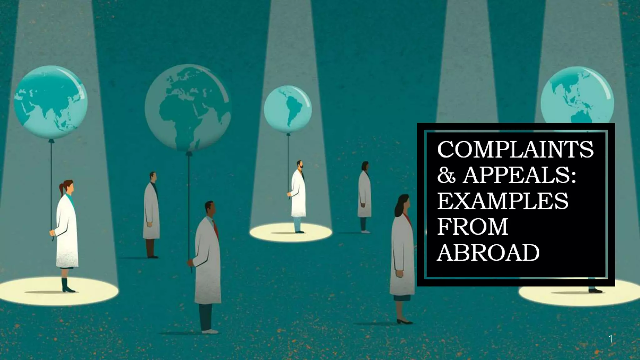COMPLAINTS AND APPEALS in Research examples from abroad | PPTX