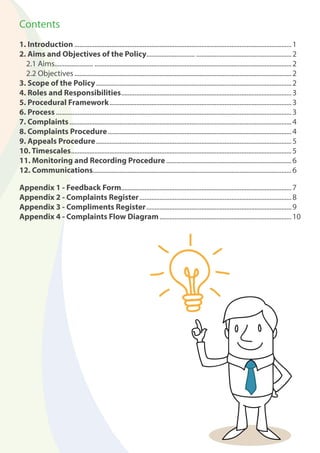 Complaints and Customer Feedback Policy and Procedures | PDF