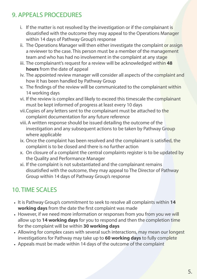 Complaints and Customer Feedback Policy and Procedures | PDF | Human ...