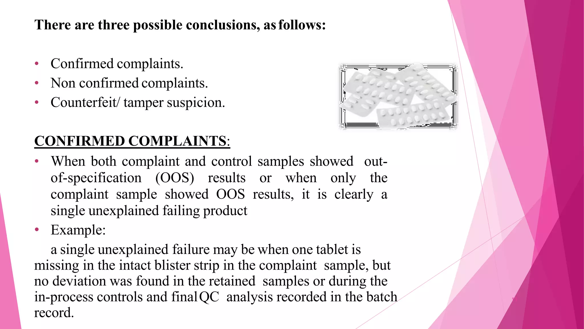 Complaints | PDF
