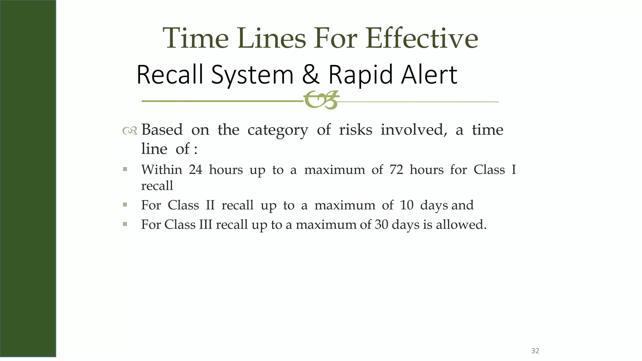 Product Complaints and Recall: Quality Assurance | PPTX