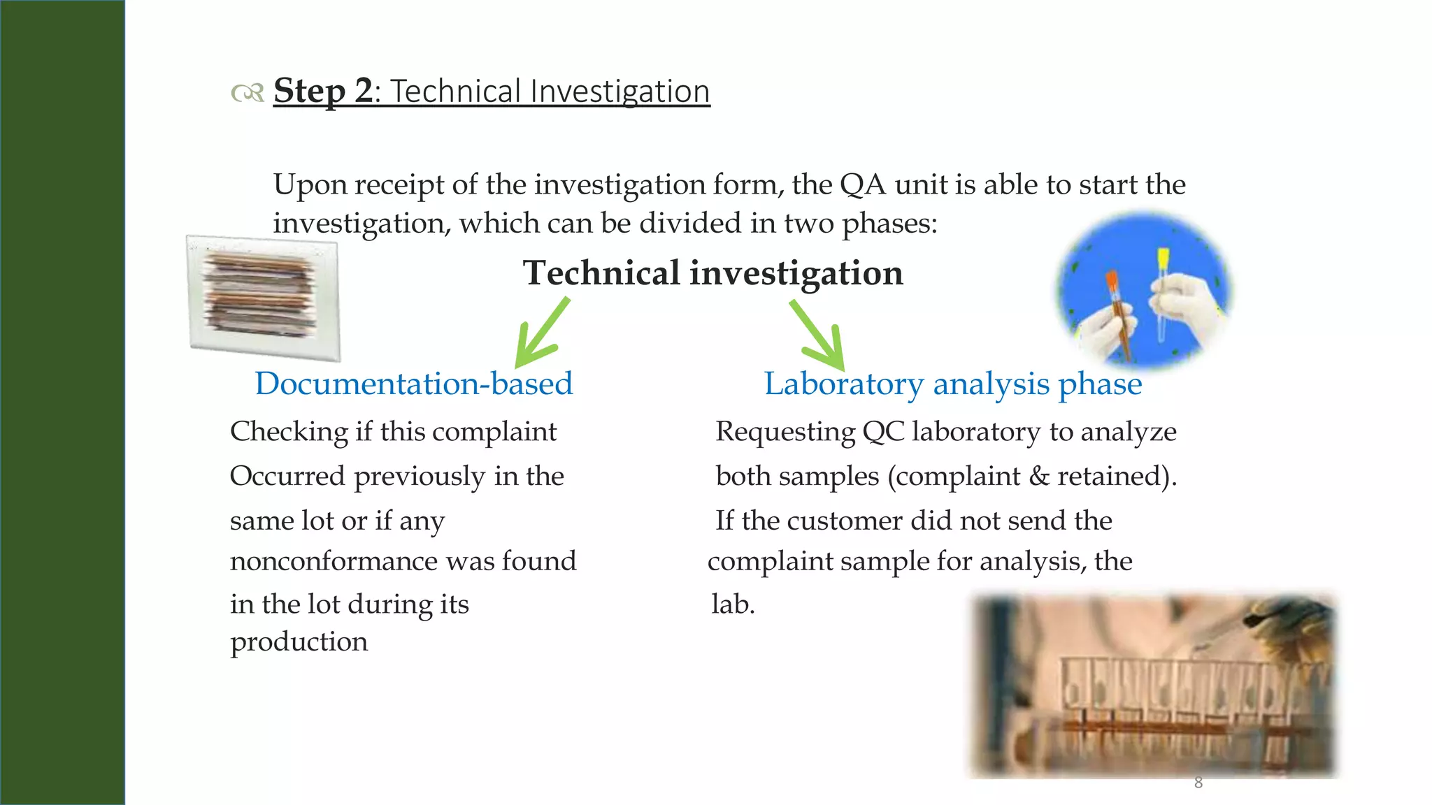Product Complaints and Recall: Quality Assurance | PPTX