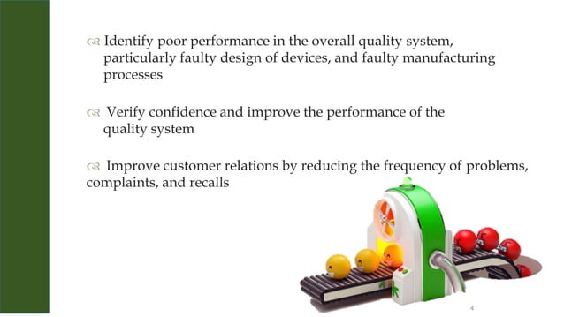 Product Complaints and Recall: Quality Assurance | PPTX