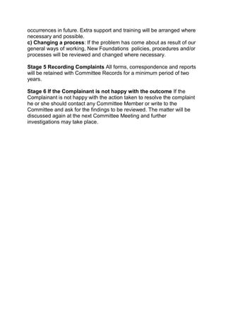 Complaints procedure | PDF | Law