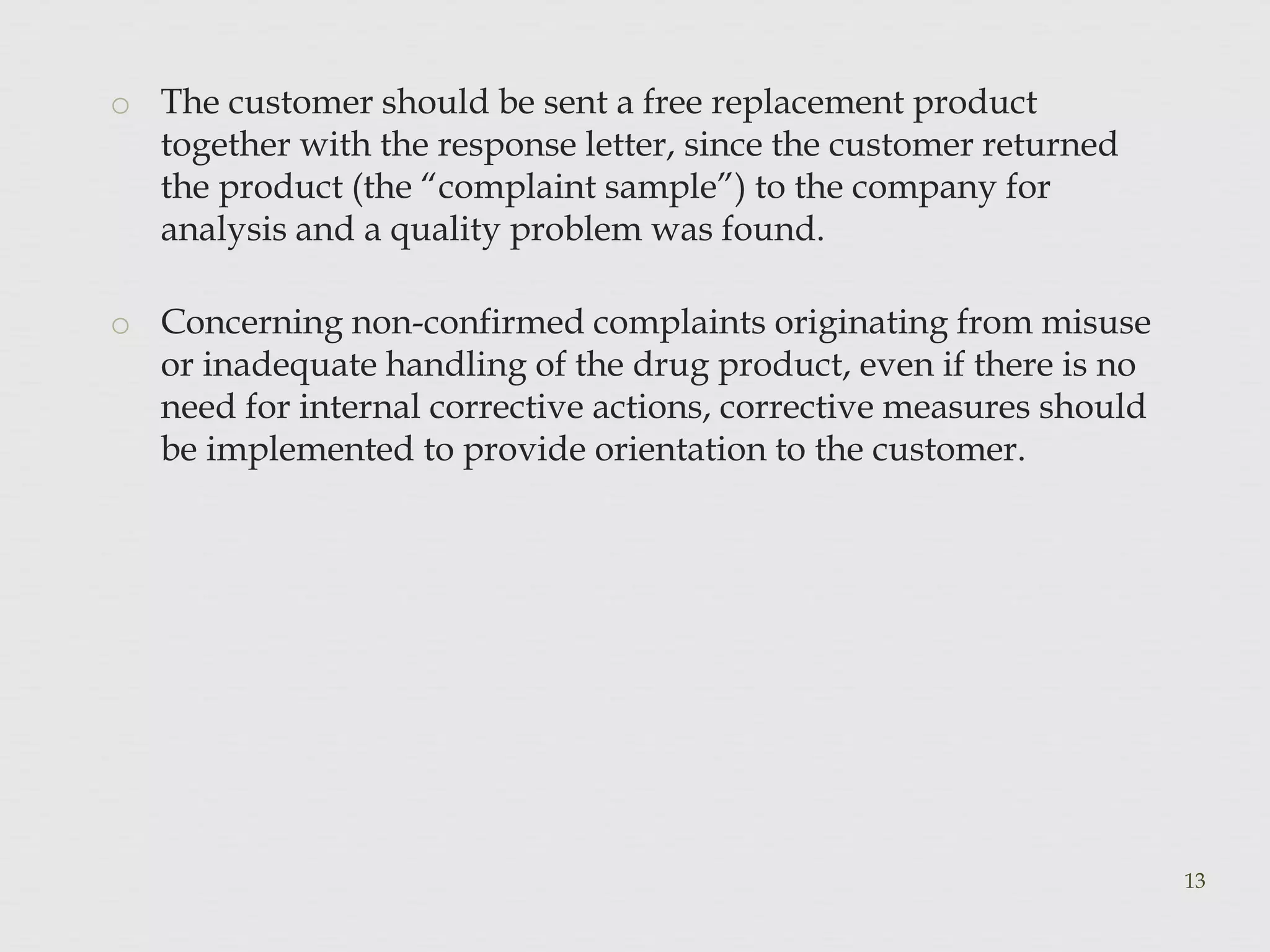 Complaints & Recalls | PPTX