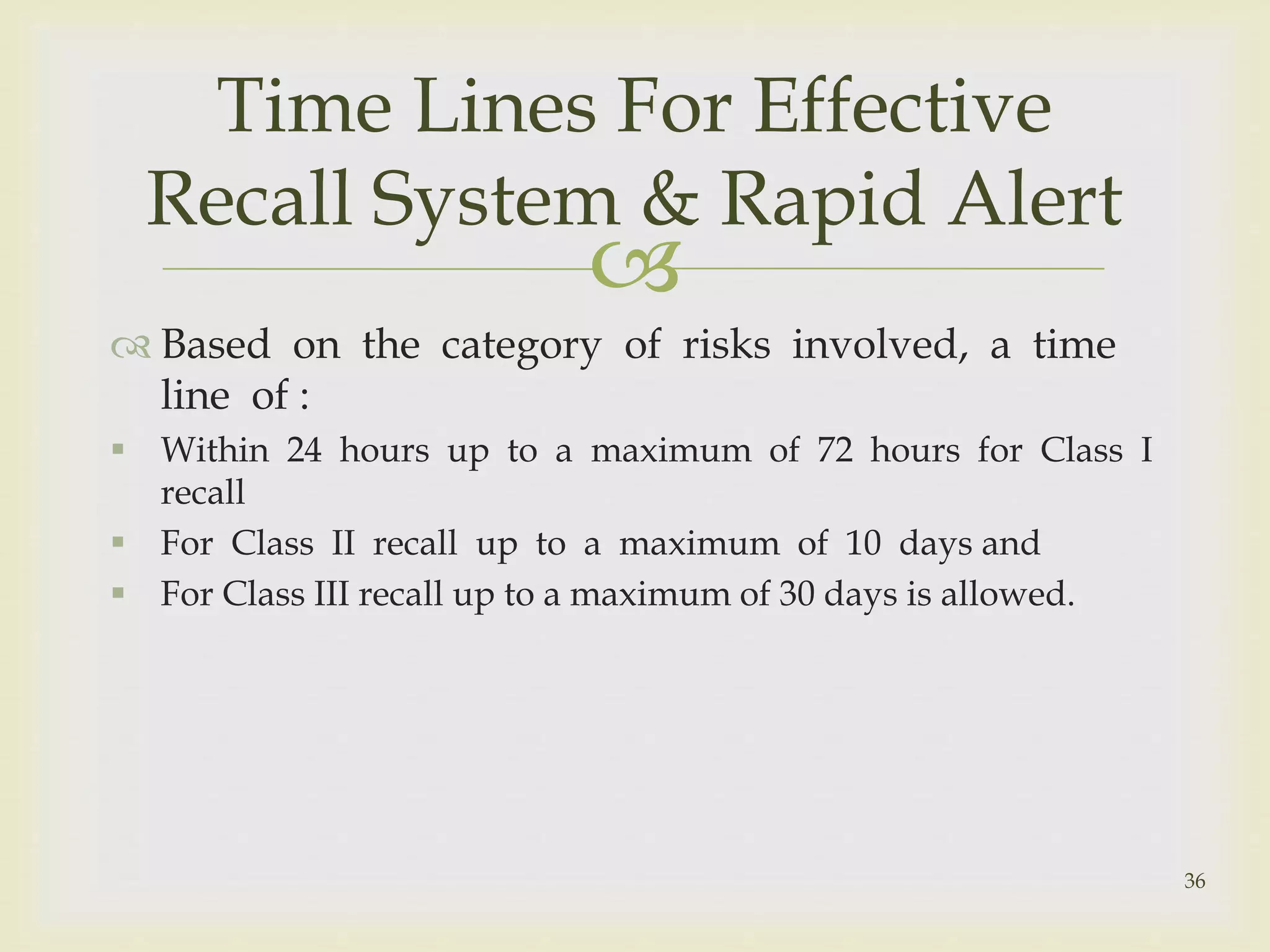 Complaints & Recalls | PPTX