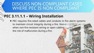 Complaint vs Non - Complaint in Electrical Installations.pptx