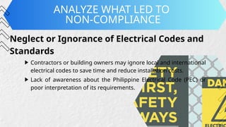Complaint vs Non - Complaint in Electrical Installations.pptx