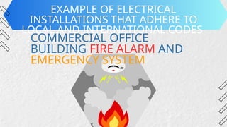 Complaint vs Non - Complaint in Electrical Installations.pptx
