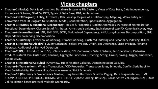 complete_DBMS_vtu_engineering presentation | PPTX | Databases | Computer Software and Applications