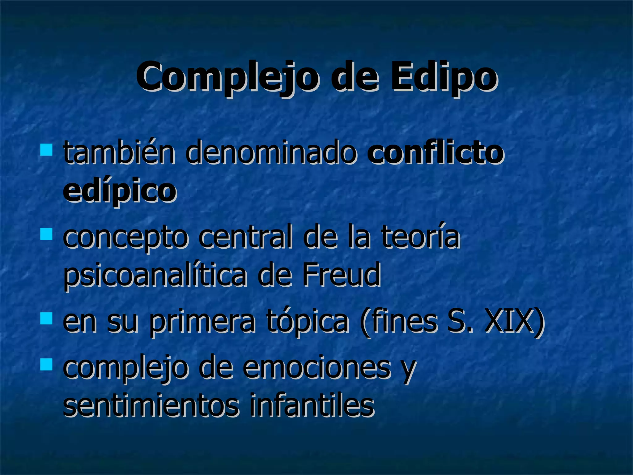 Complejo de edipo | PPT