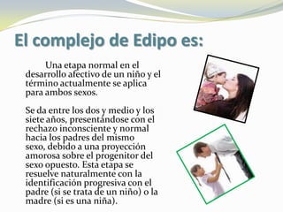 Complejo de edipo | PPTX