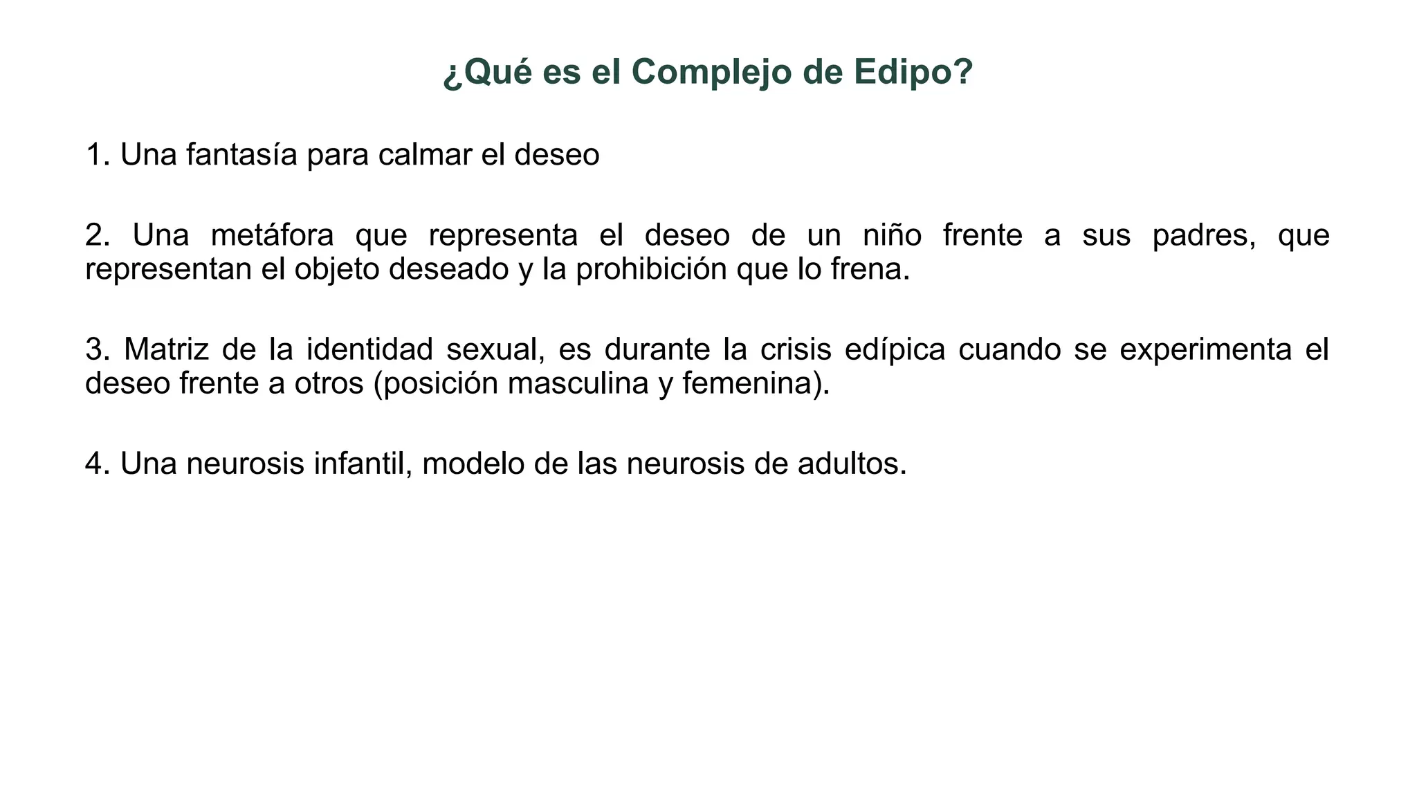 Complejo de Edipo propuesto por Sigmund Freud | PPT
