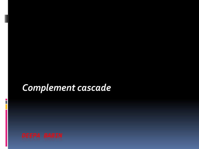 Complement system | PPTX