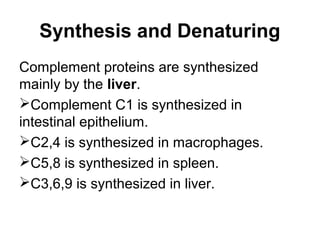 Complement System | PPT
