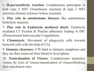Complement system | PPTX