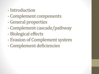 Complement system | PPTX