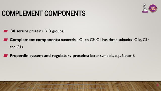 Complement system and its synthesis + activation | PPTX | Infectious Diseases | Diseases and ...
